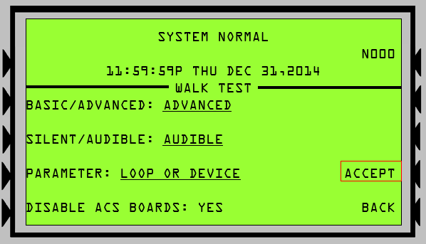 Using Walk Test as efficient testing and fault-finding tool | NOTIFIER ...