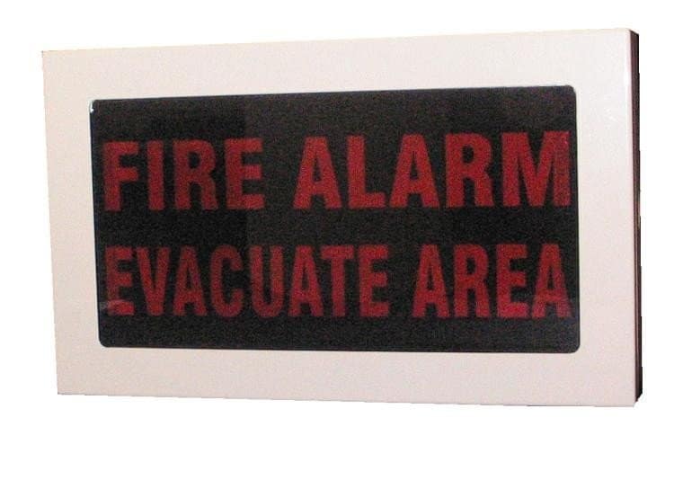 Indoor Illuminated Warning Signs | NOTIFIER Australia